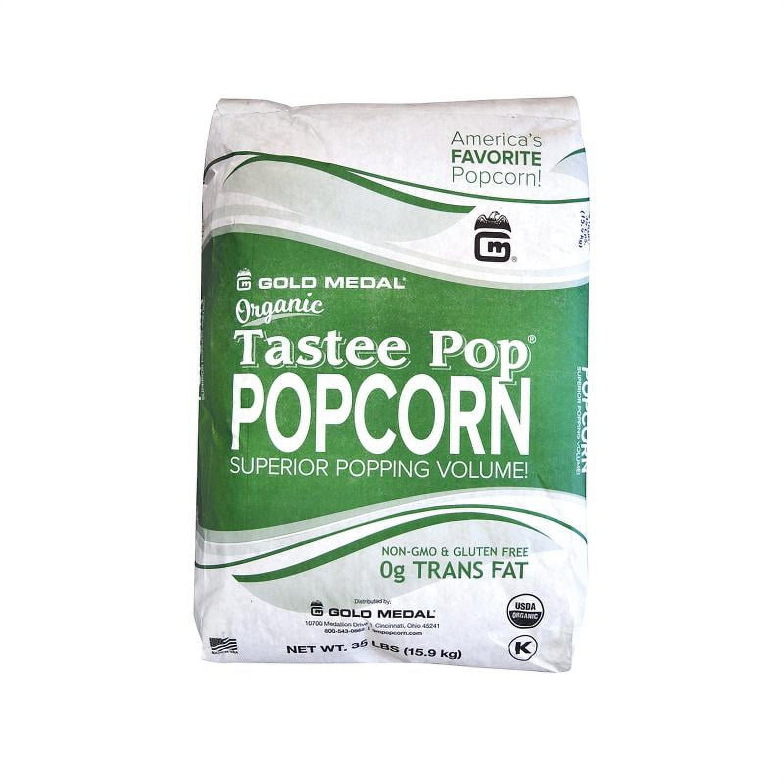 Organic Tastee Pop® Premium Popcorn 35lb Bag - Walmart.com