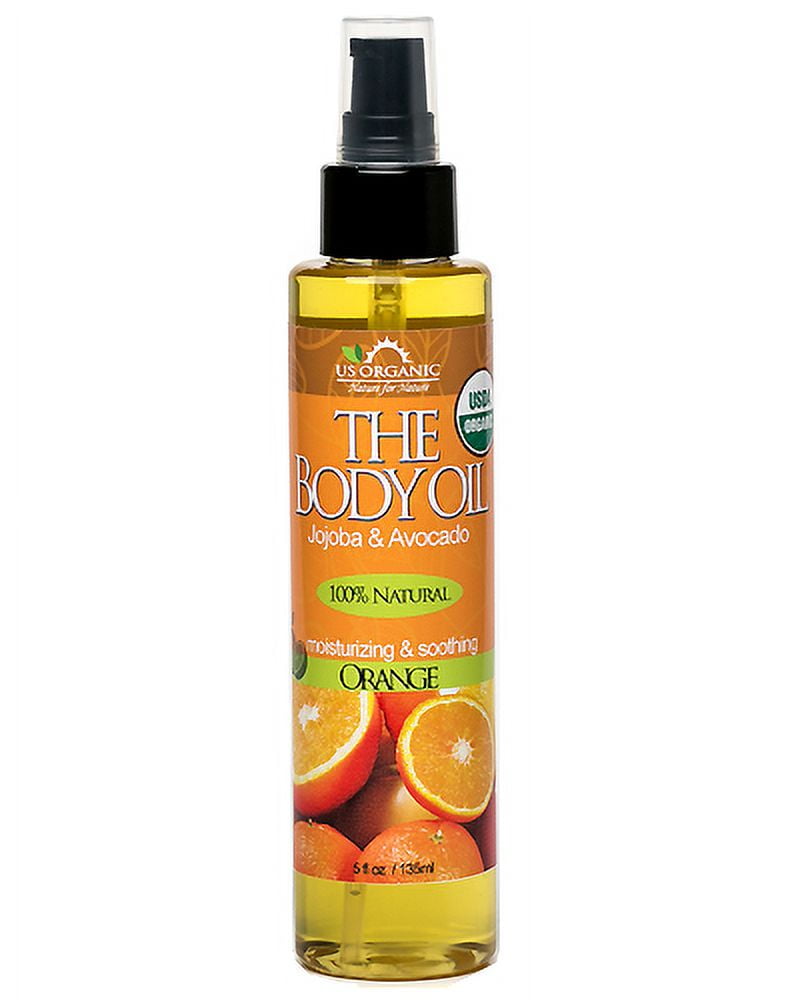 Organic The Body Oil, Fresh Orange, DA Certified Organic, 5 oz ...