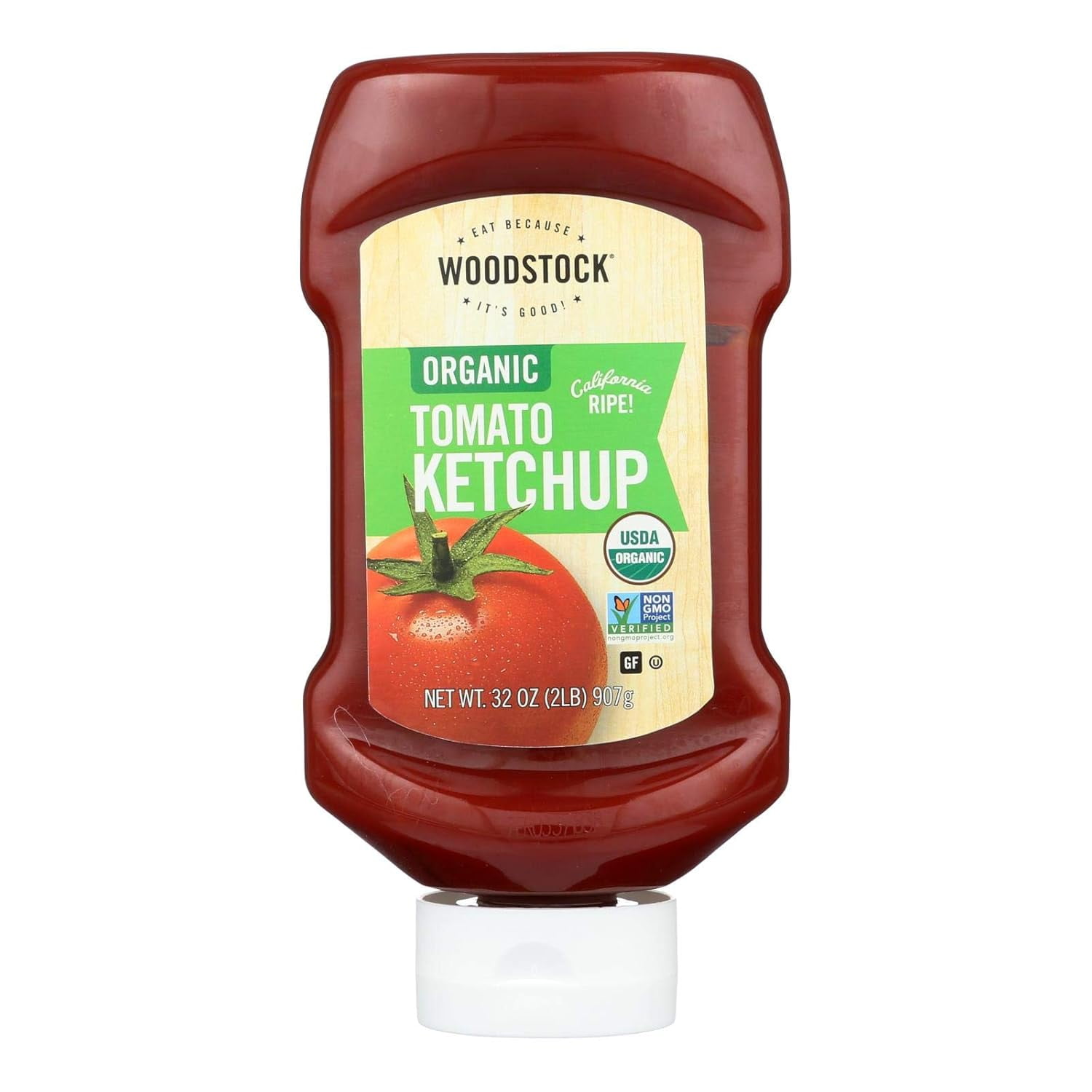 Organic Tomato Ketchup - 32 oz - case of 12 - Vegan - Low Calories ...