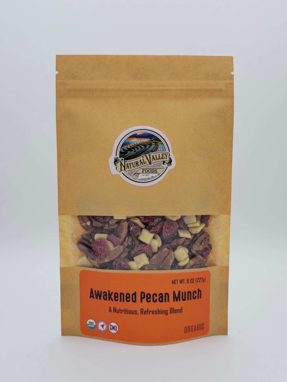 Organic Pecan Munch Trail Mix (Sprouted Pecans, White Chocolate ...