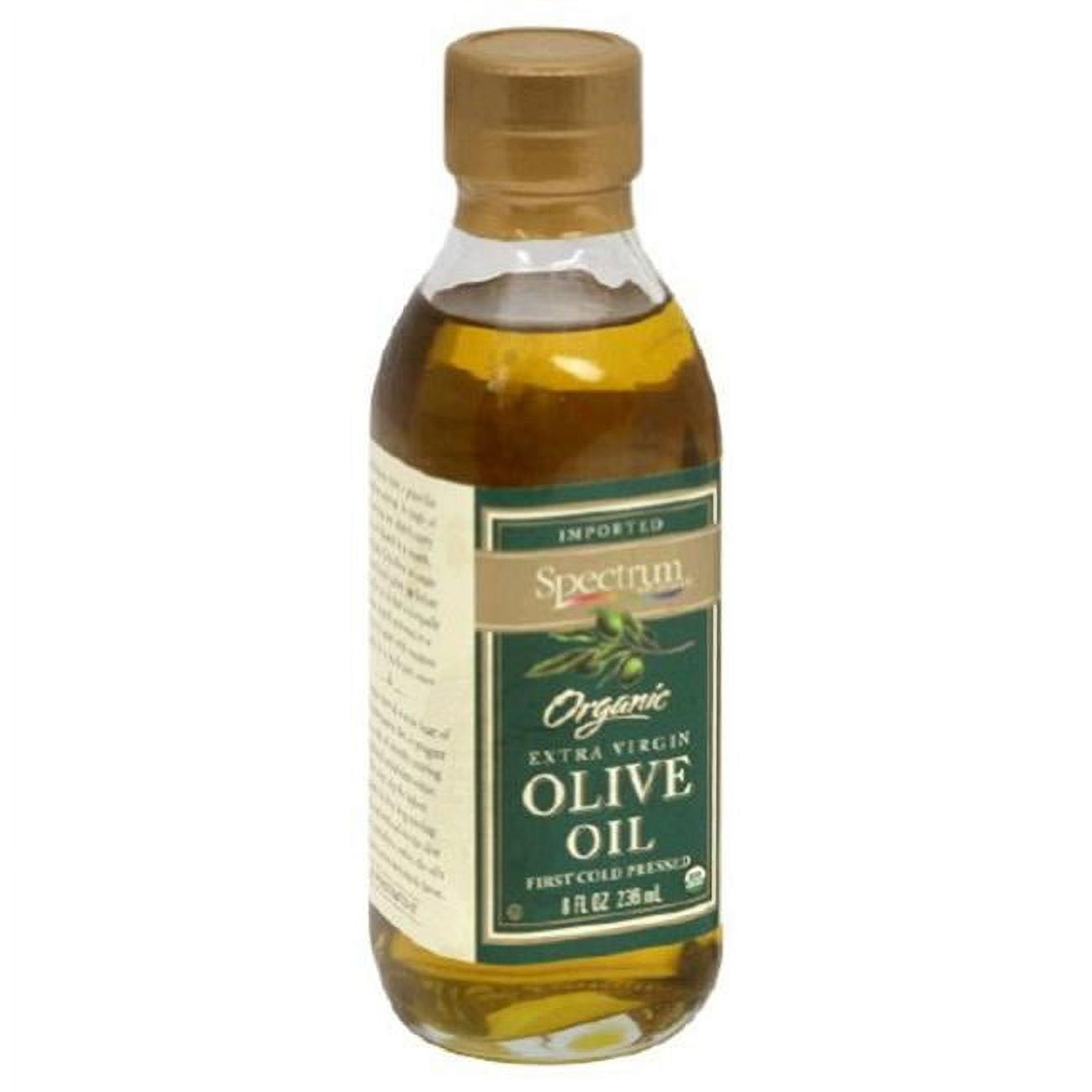 Organic Unrefined Extra Virgin Olive Oil 8 oz - Walmart.com