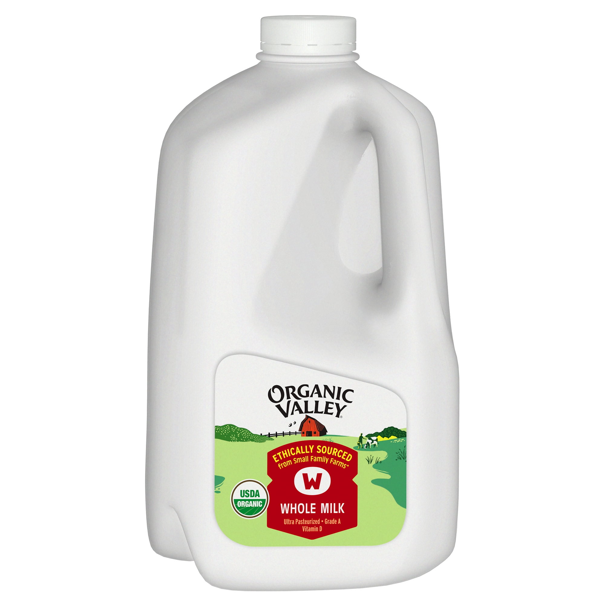 Organic Valley® Whole Milk Gallon, 128 fl oz (One Gallon) - Walmart.com