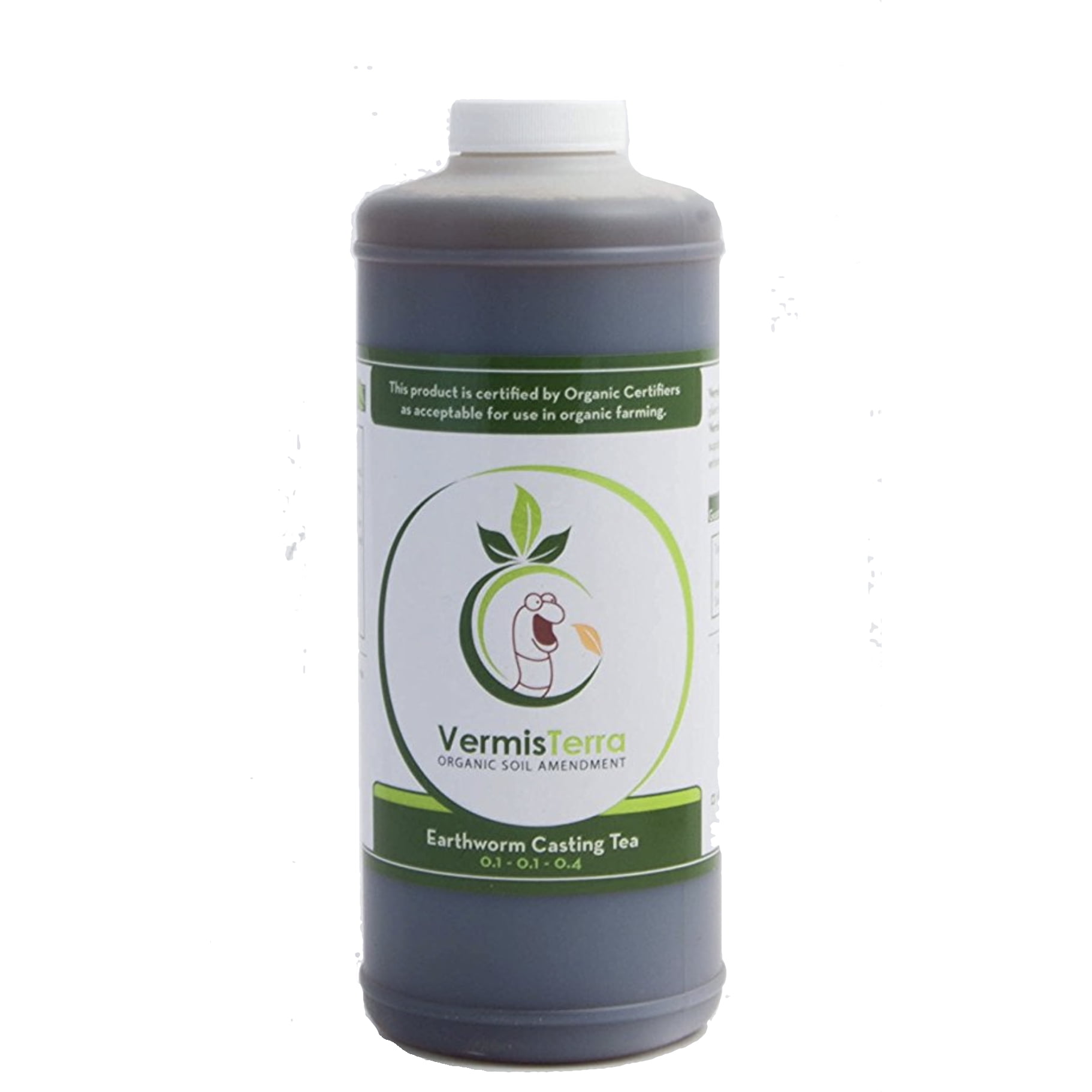 Organic VermisTerra Earthworm Casting Tea-Size:Quart - Walmart.com