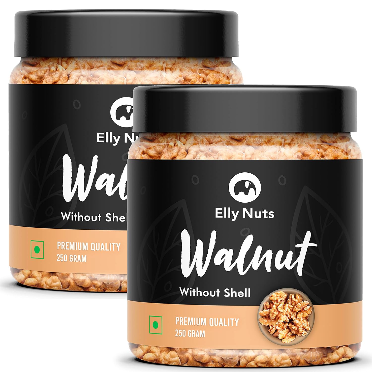 Organic Walnut Without Shell By Elly Nuts 500gm, (250gm * Pack Of 2) | Rich In Protein Fiber ...