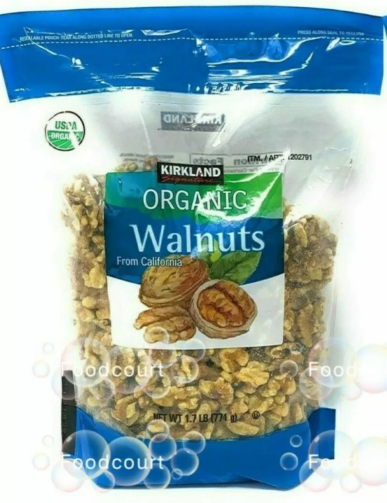 Organic Walnuts – 1.7 LB – Premium, Non-GMO, Raw Walnuts – Healthy ...