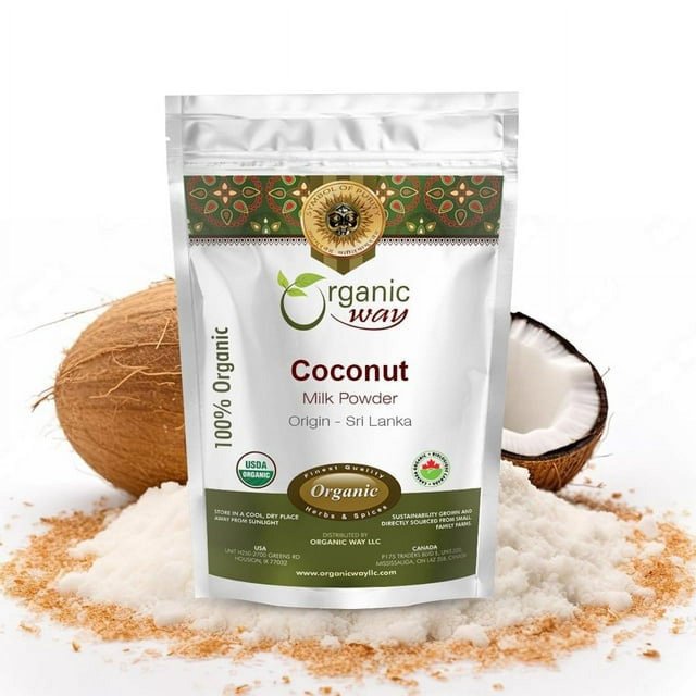 Organic Way Coconut Milk Powder | Organic & Kosher Certified | Vegan ...