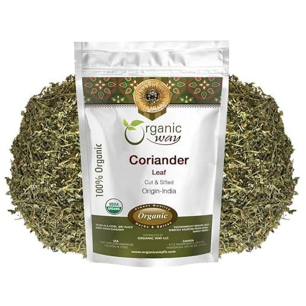 Organic Way Coriander Leaves (Cilantro Leaves) cut and sifted | Non GMO ...