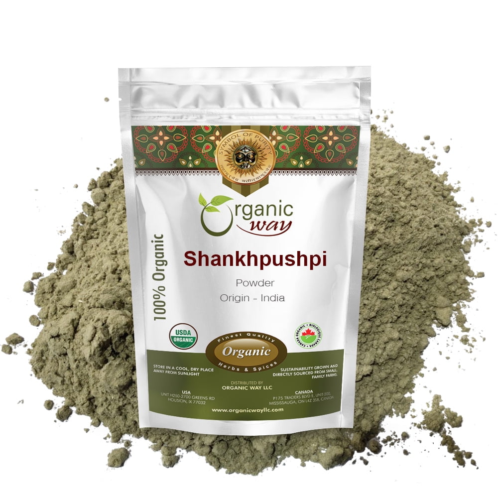 Organic Way Shankhpushpi (Convolvulus Prostratus) Powder - Organic ...