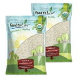 Organic White Arborio Rice, 16 Pounds — Non-GMO, Kosher, Raw, Vegan ...