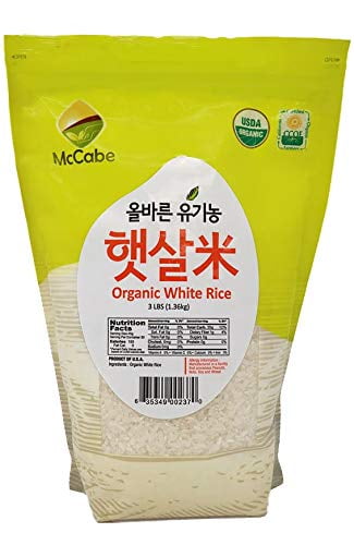 Organic White Rice - Korean White Rice | Rich in Fibers & Minerals ...