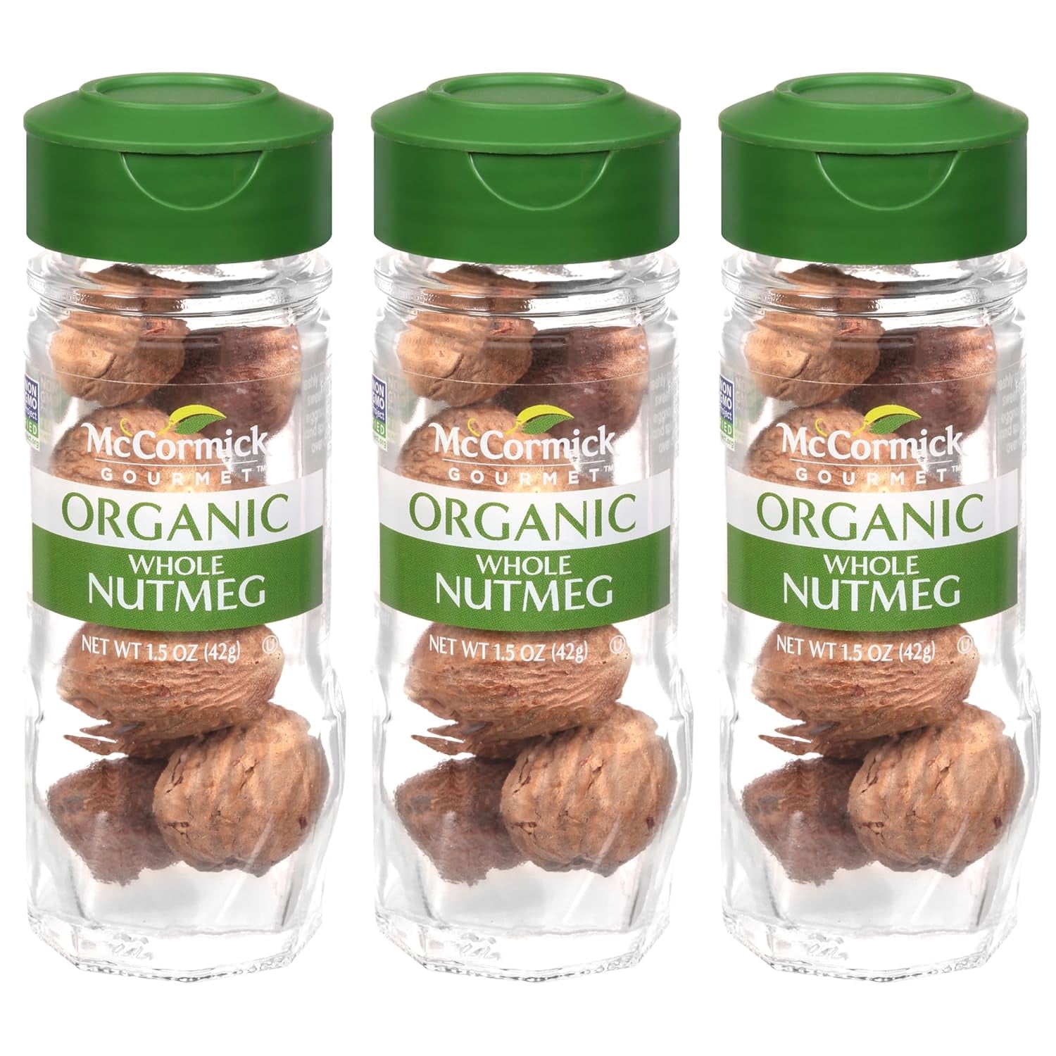 Organic Whole Nutmeg, 1.5 oz (Pack of 3) - Walmart.com