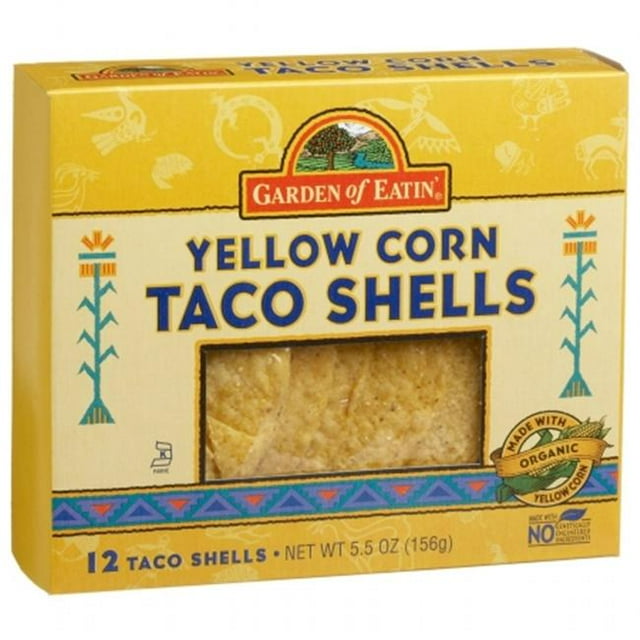 Organic Yellow Corn Taco Shells - Walmart.com