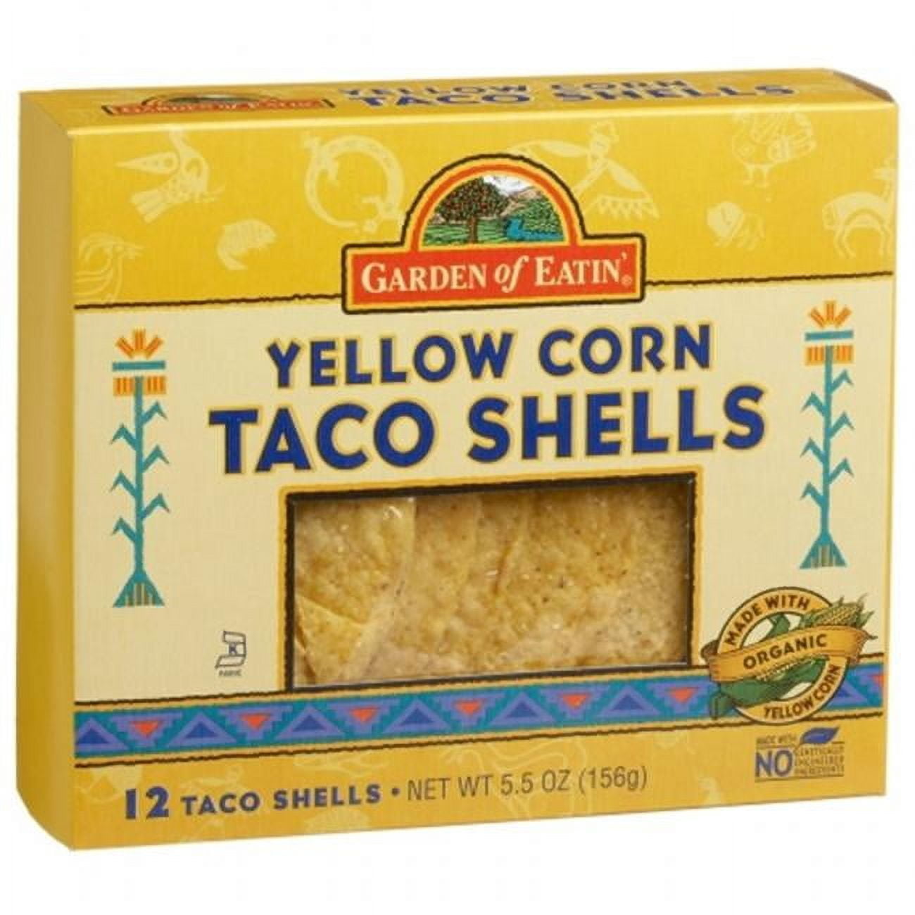 Organic Yellow Corn Taco Shells - Walmart.com