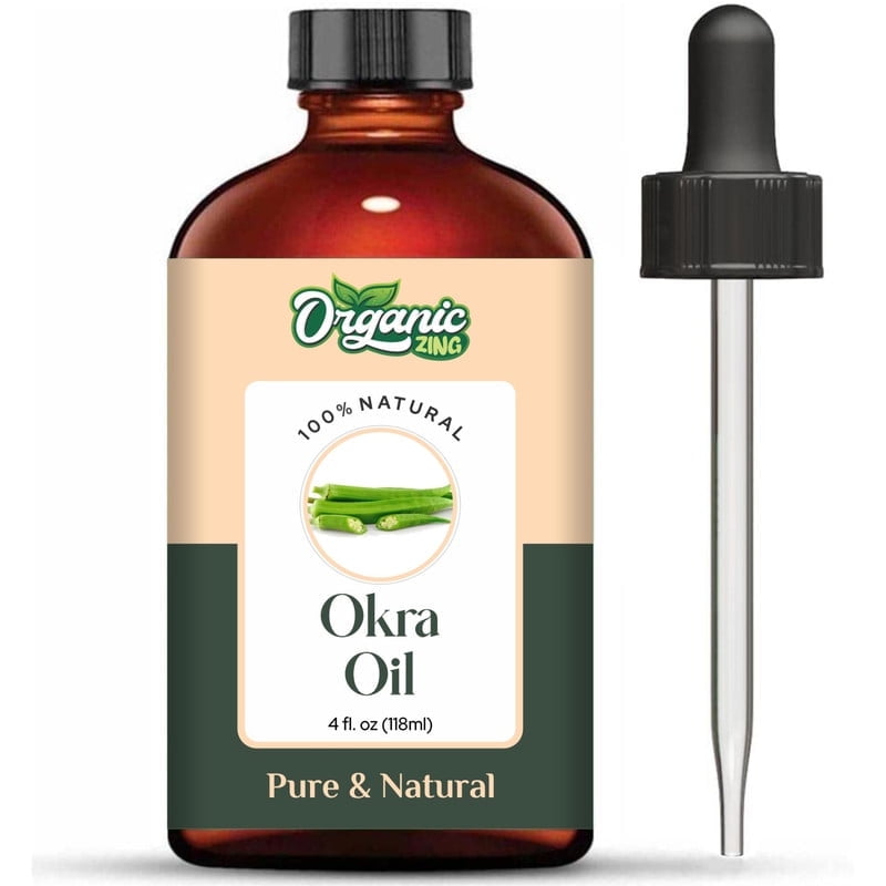 Organic Zing Okra Oil 118ml /3.99fl oz - Walmart.com