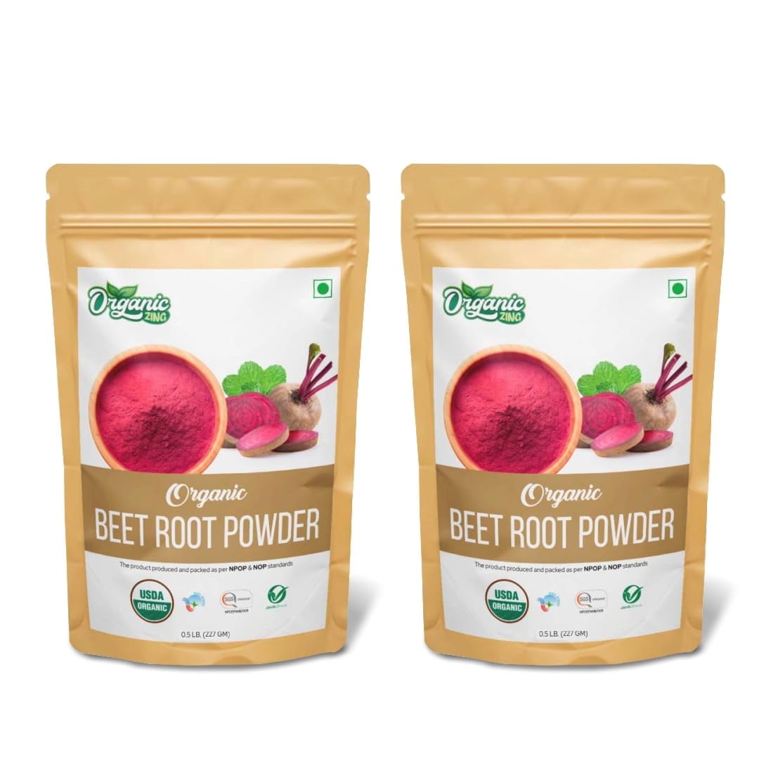 Organic Zing Organic Beetroot Powder / Preservative Free / Product of ...