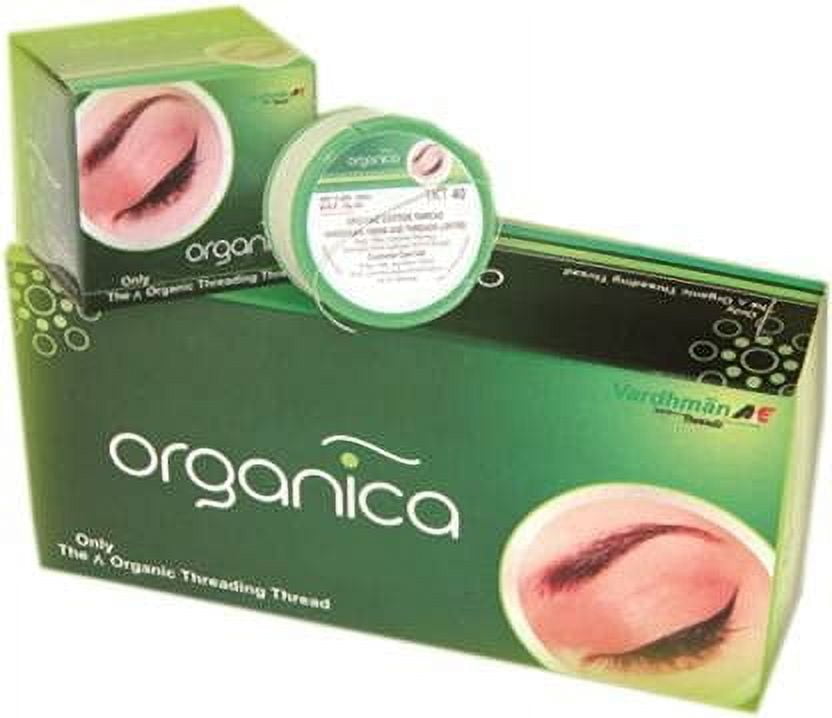 Organica Eyebrow Hair Remover Cotton Threading Organic Threads, 8 ...