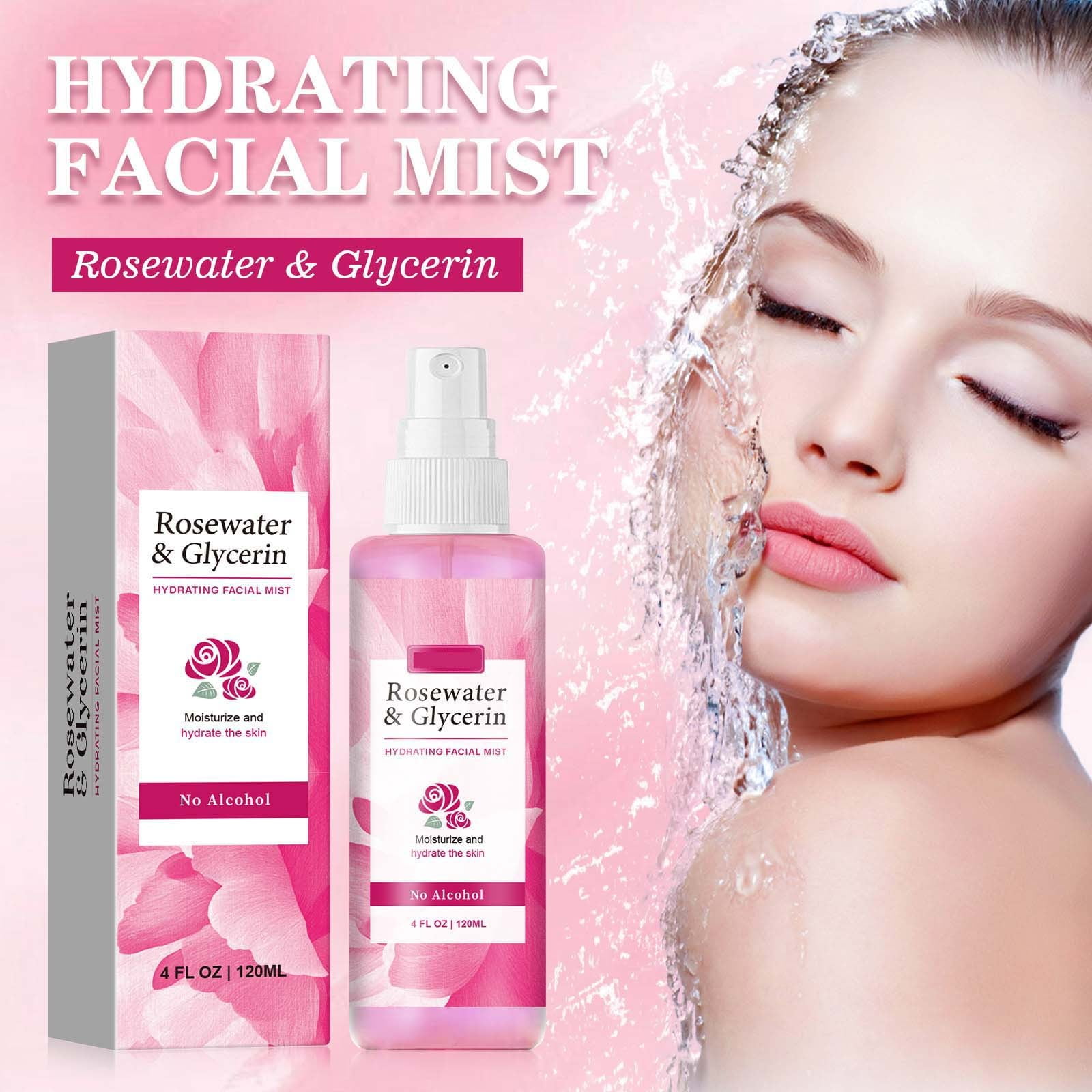 Organics Rose Waters Spray, Rosewater Spray for Face & Hair, Rose ...