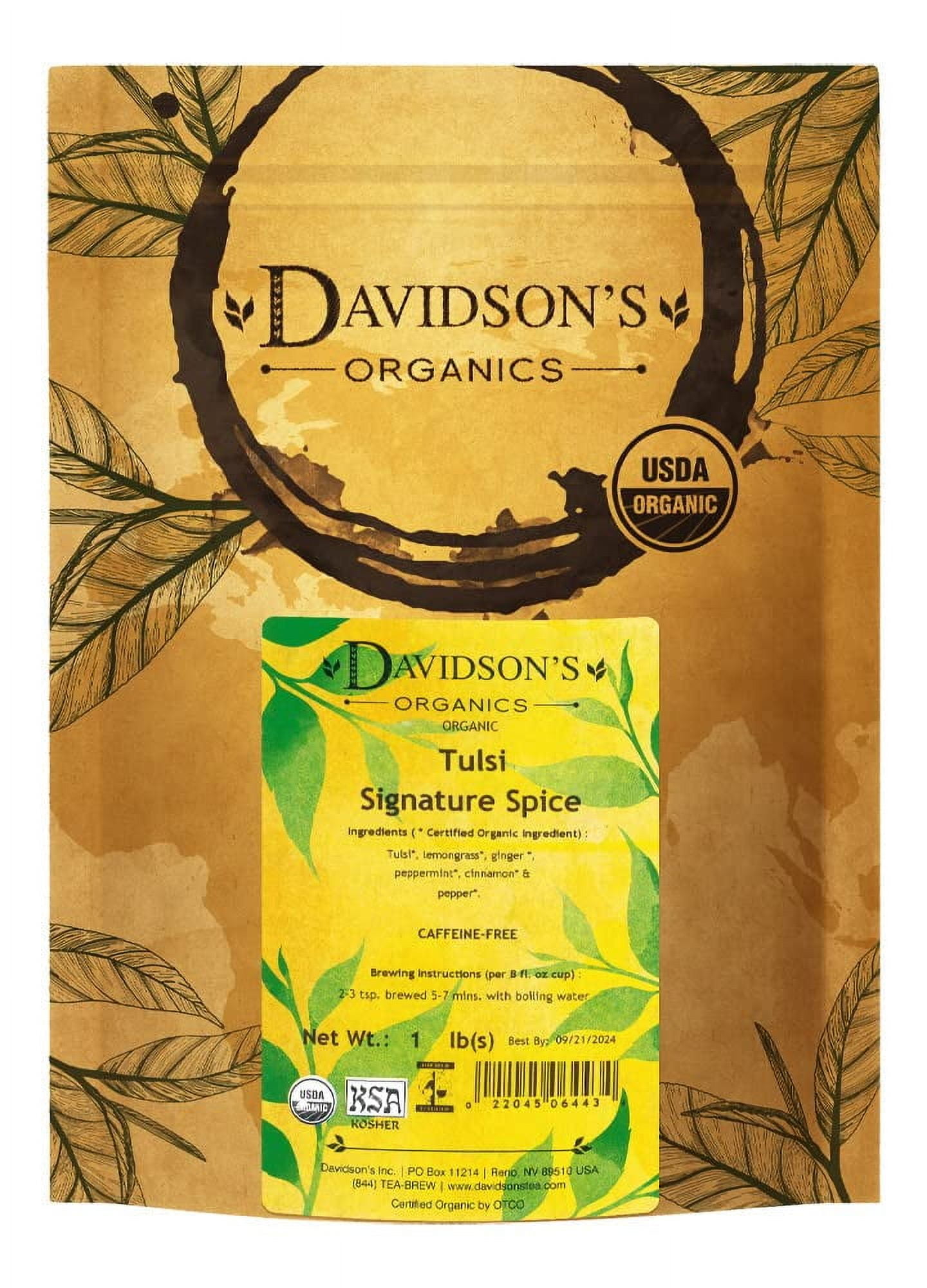 Organics, Tulsi Signature Spice, Loose Leaf Tea, 16-Ounce Bag - Walmart.com