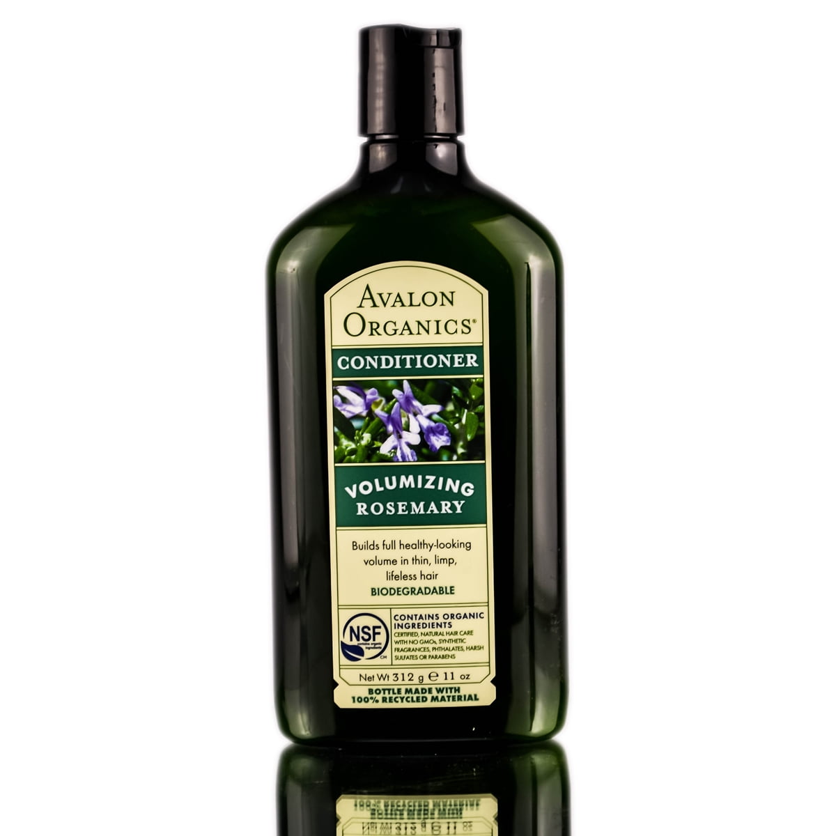 Avalon Organics Rosemary Volumizing Conditioner, 11 oz, Vegan, Non-GMO ...