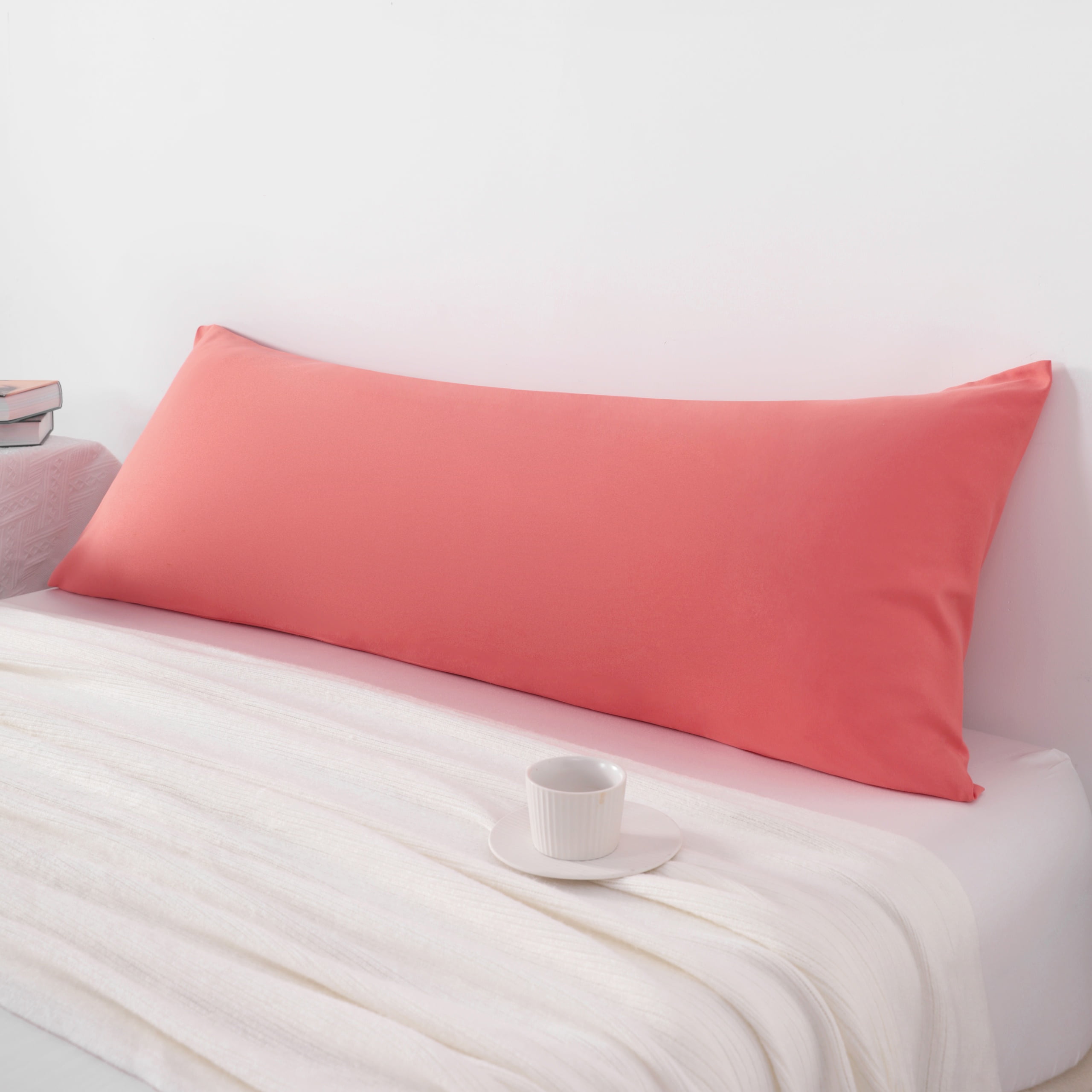 Organictune 1800 Double Brushed Microfiber Long Body Pillowcase, Super ...