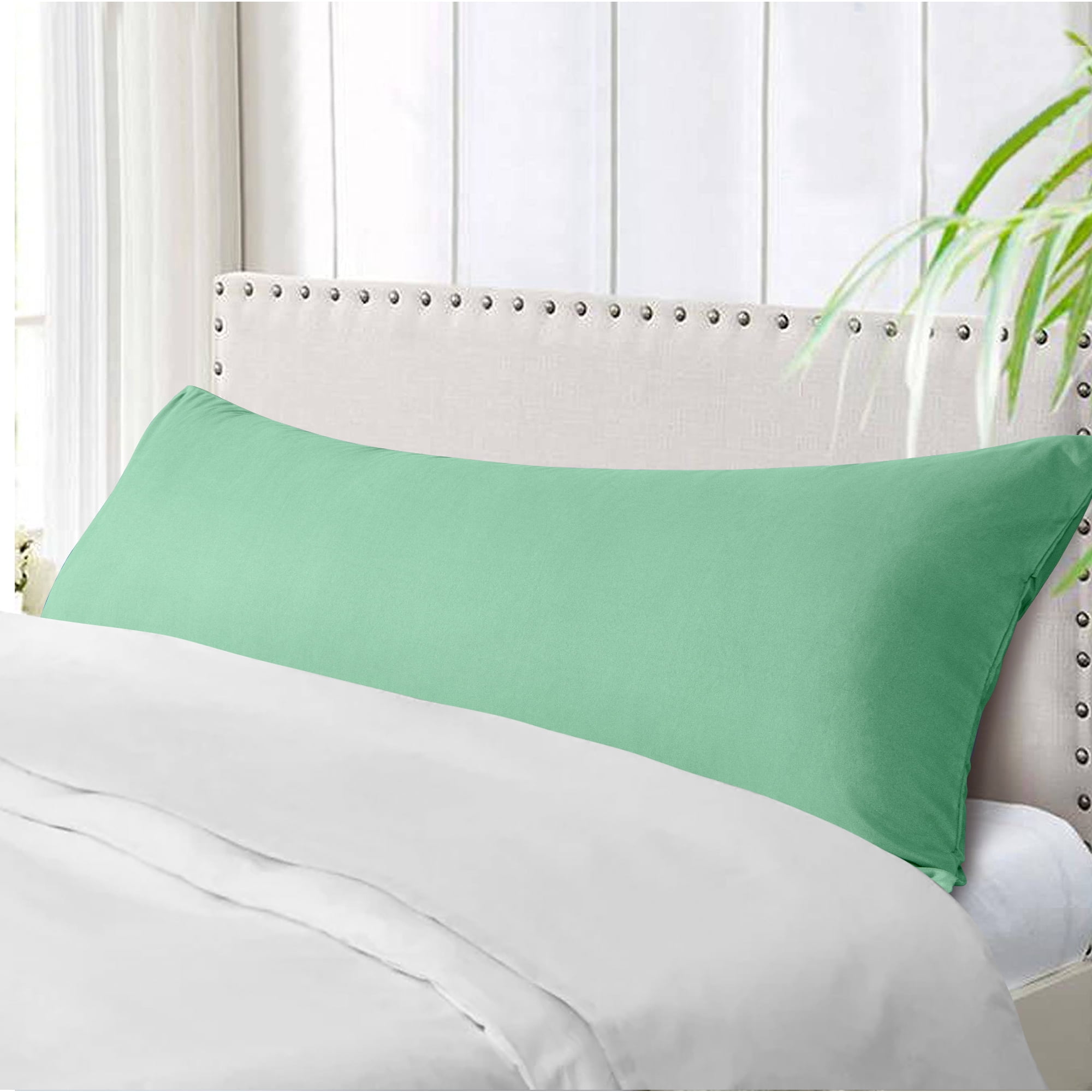 Organictune 1800 Double Brushed Microfiber Long Body Pillowcase, Super ...