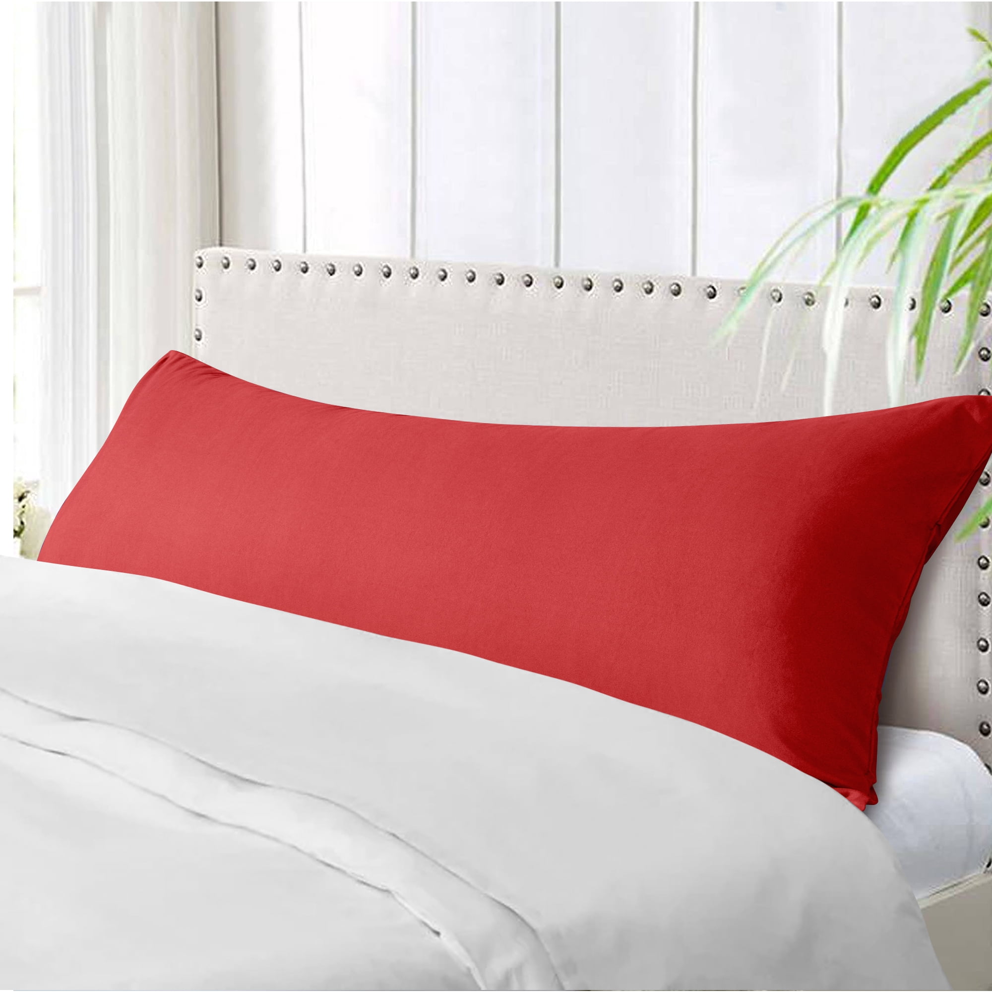 Organictune 1800 Double Brushed Microfiber Long Body Pillowcase, Super ...