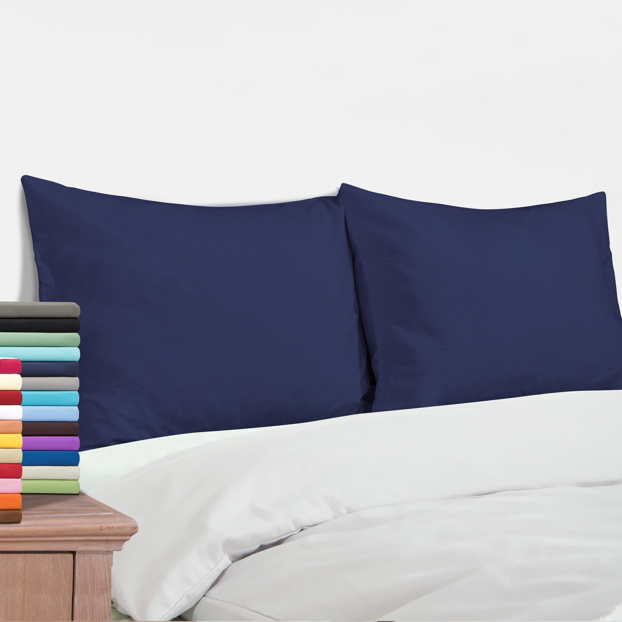 [Pillowcase]-Ultra Soft Brushed Microfiber Pillowcases Set, Cozy ...
