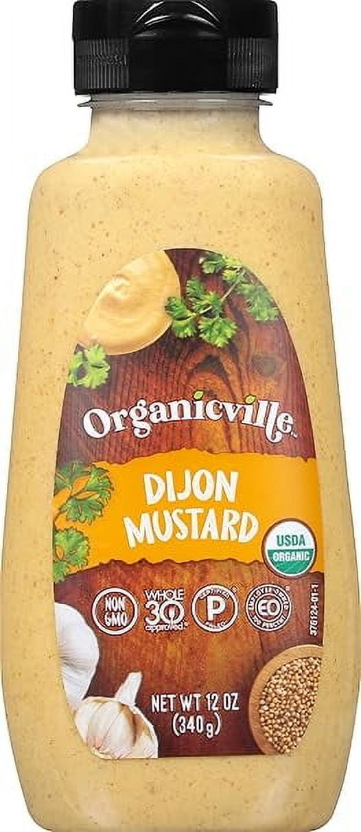 Organicville Dijon Mustard - Mustard Dijon Organic, Dijion Mustard ...