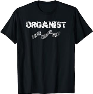 Organist T Shirt Gift Church Pipe Organ Instrument Player - Walmart.com