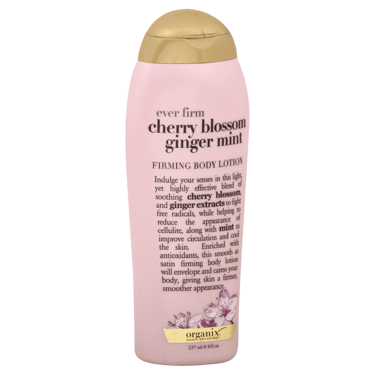 Organix Ever Firm Cherry Blossom Ginger Mint Firming Body Lotion 8 oz ...
