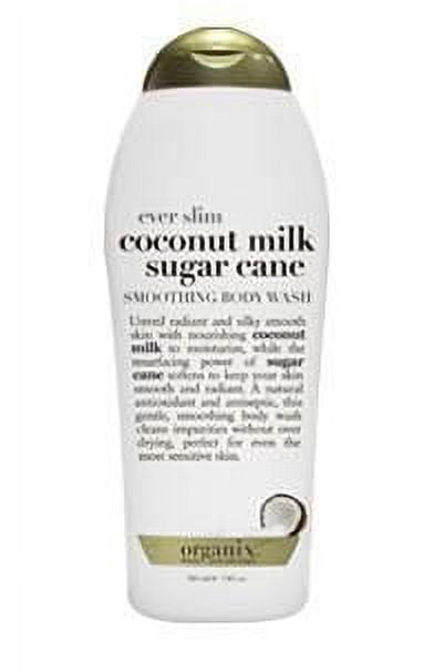 Organix Ever Slim Coconut Milk Sugar Cane Smoothing Body Wash 13 oz ...