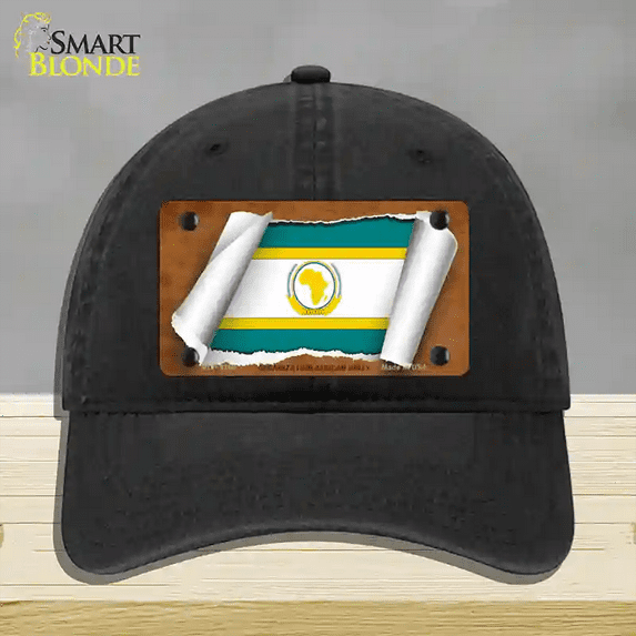 Organization African Unity Flag Scroll Novelty License Plate Hat ...