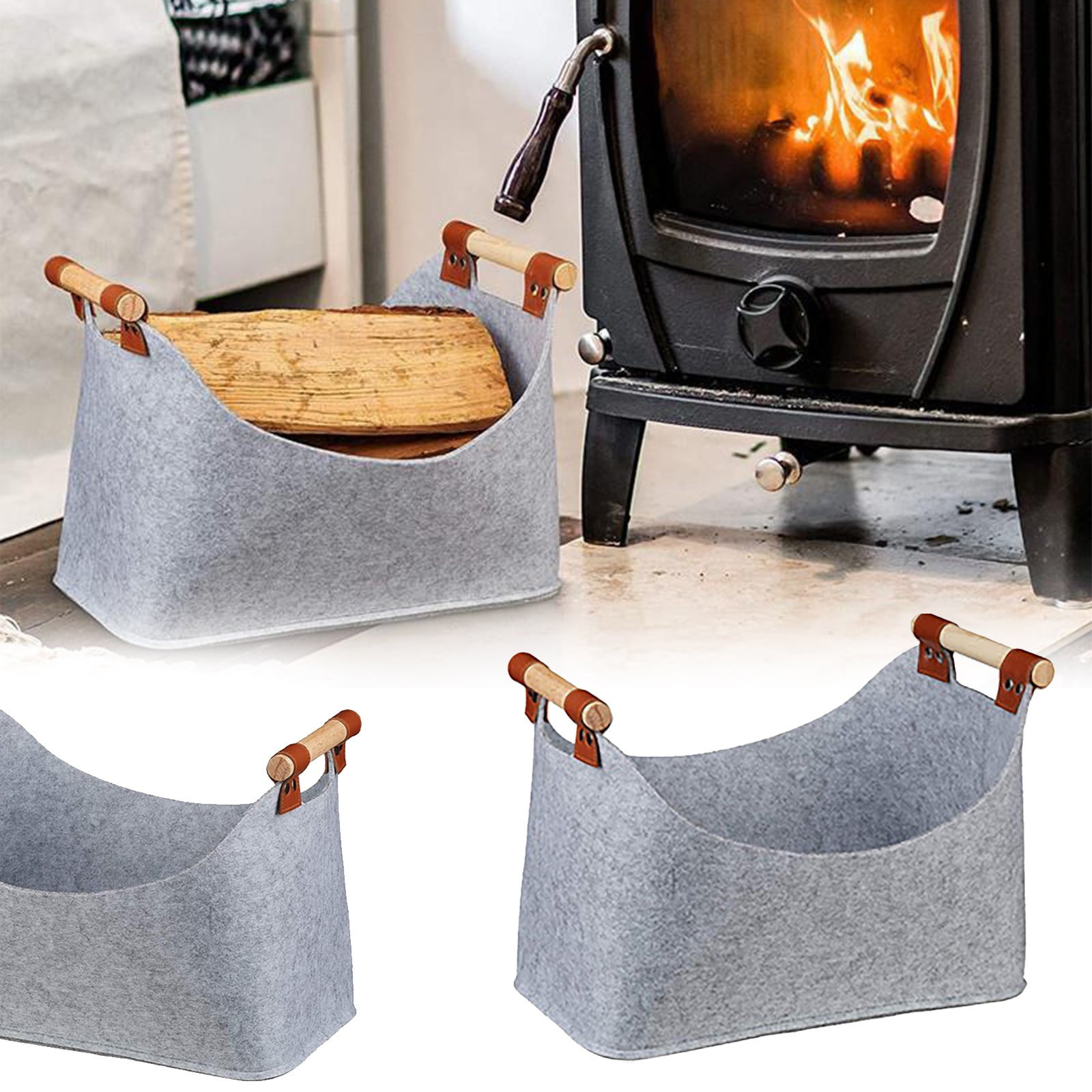 Organization And Storage,Storage Containers,Firewood Bag Extra Thick ...