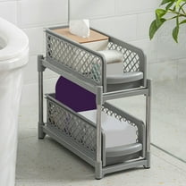 Alow Under Sink Organizer and Storage for Bathroom and Kitchen - 2 Pack ...