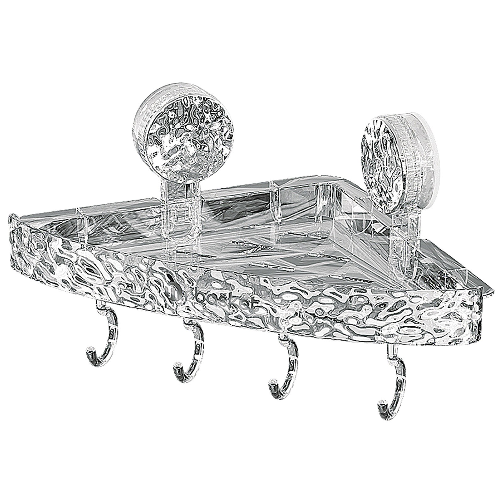 VALSEEL Organization and Storage, Bathroom Suction Cup Triangular ...