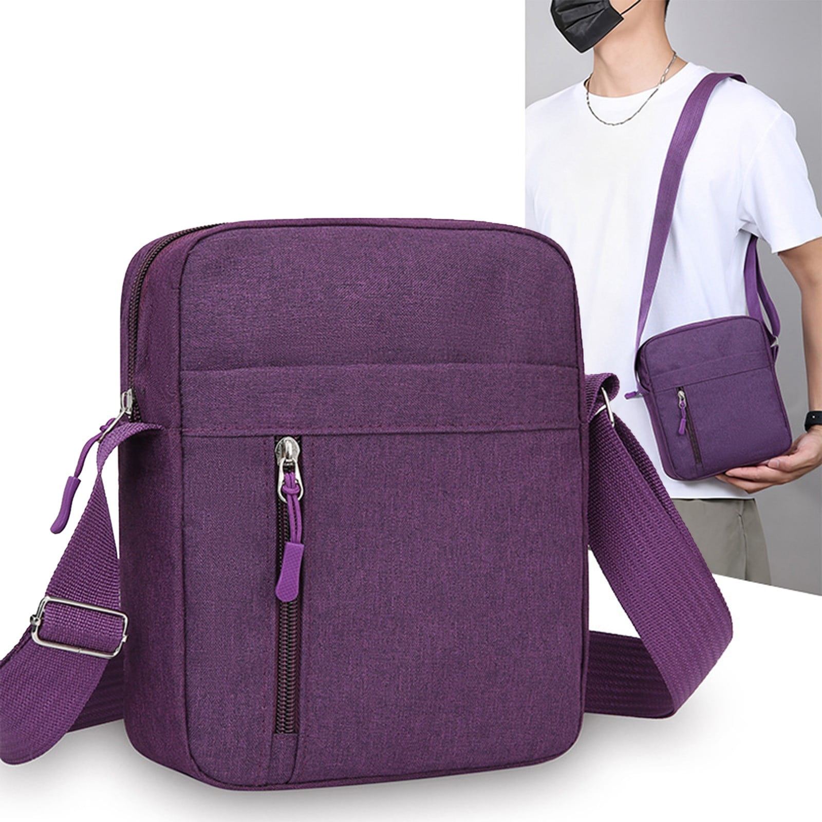 Organization and Storage - Chest Bag Fabric Material Crossbody Bag ...