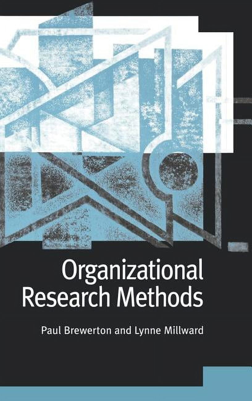Organizational Research Methods: A Guide for Students and Researchers ...