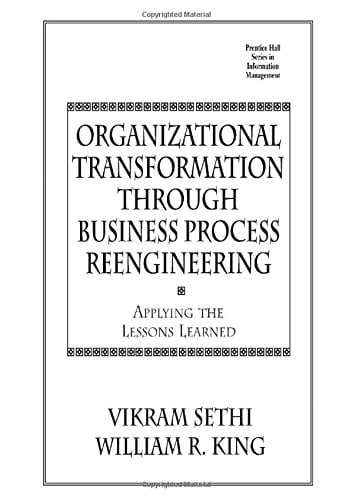 Pre-Owned Organizational Transformation Through Business Process ...