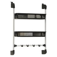 Metal Wall Mounted Entryway Organizer Rack With Hooks - Walmart.com