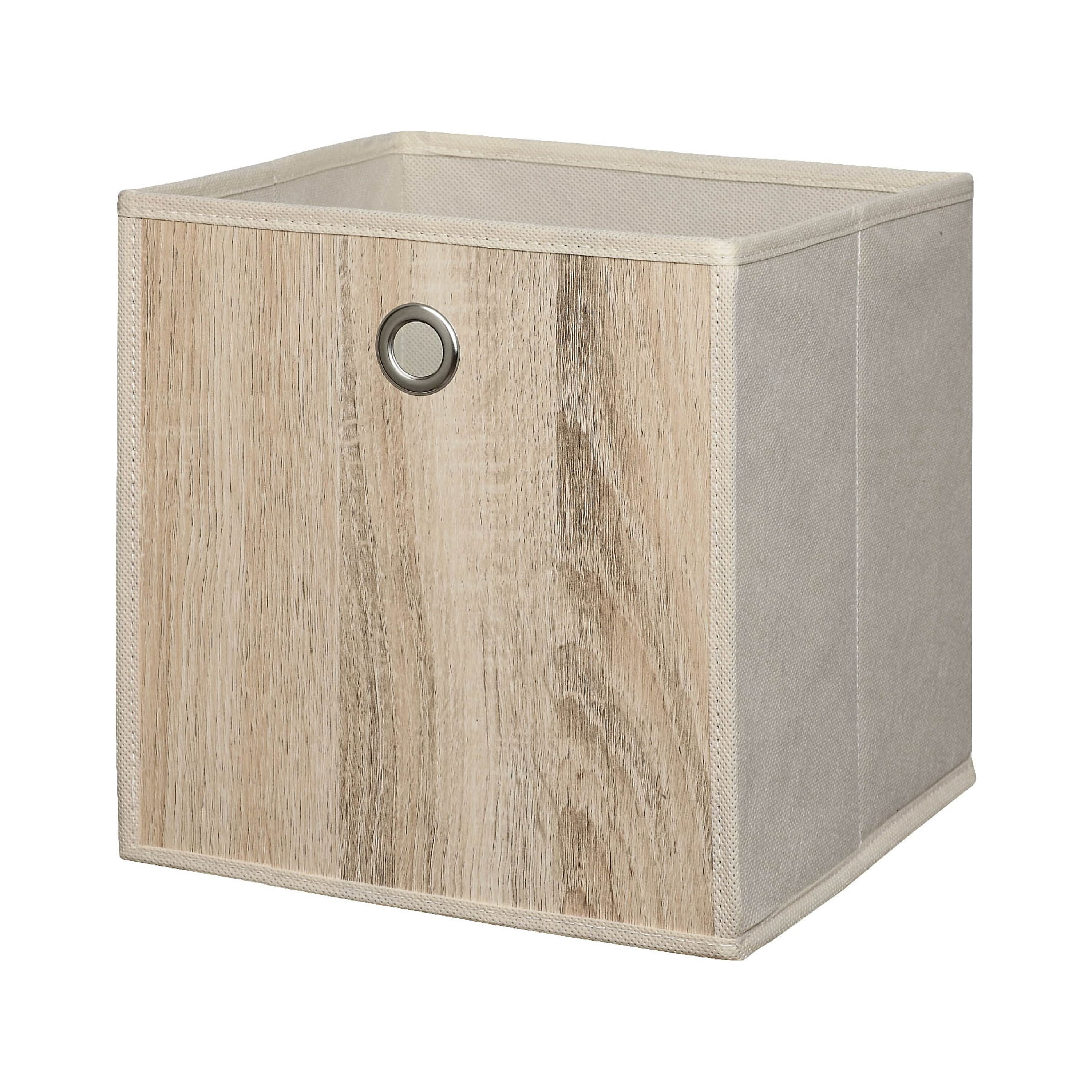 Organize It All Faux Wood Storage Cube - Walmart.com