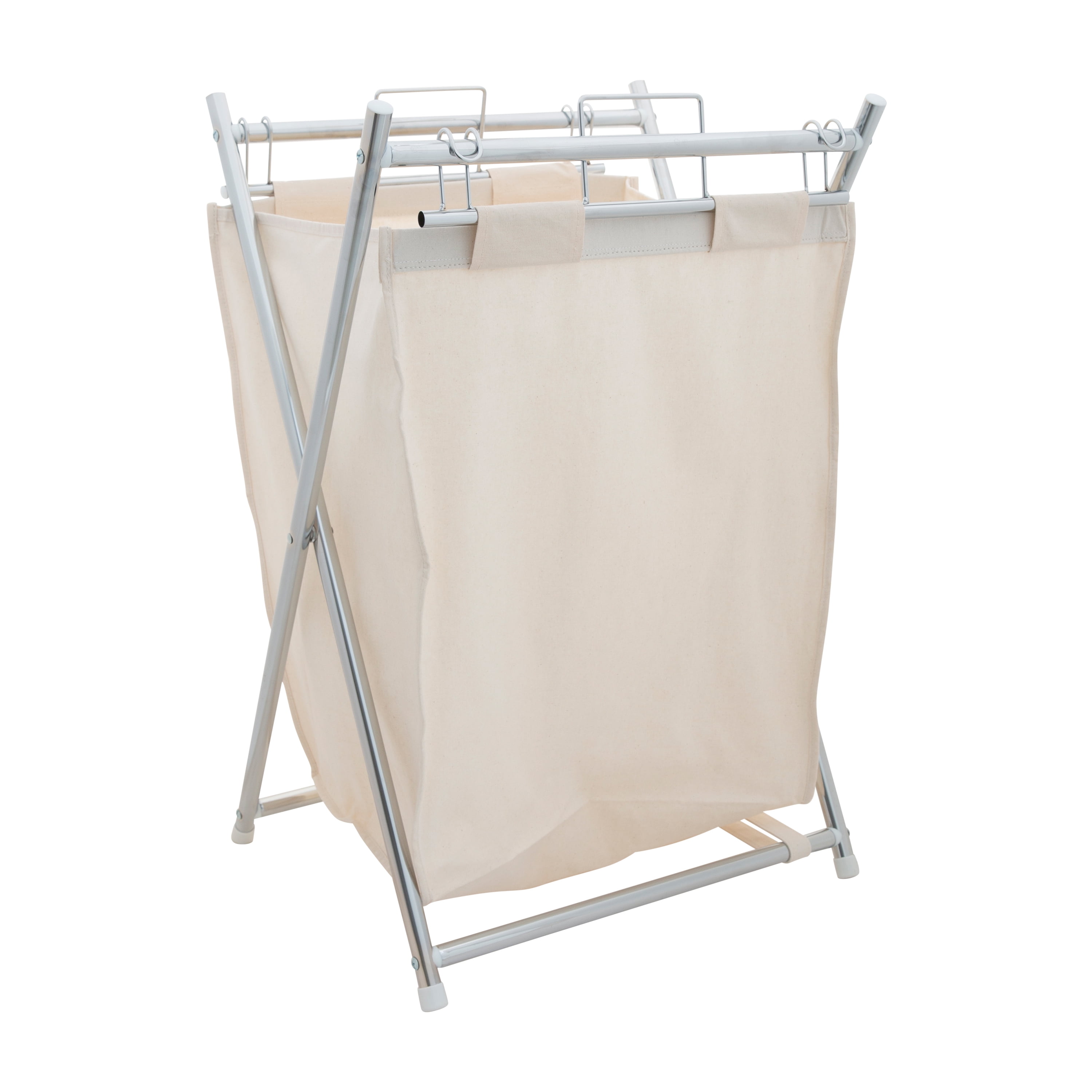Organize It All Foldable Hamper with Removable Canvas Bag - Walmart.com