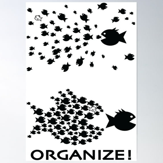 Organize Poster Wall Art, Modern Wall Decor For Living Room Bedroom ...