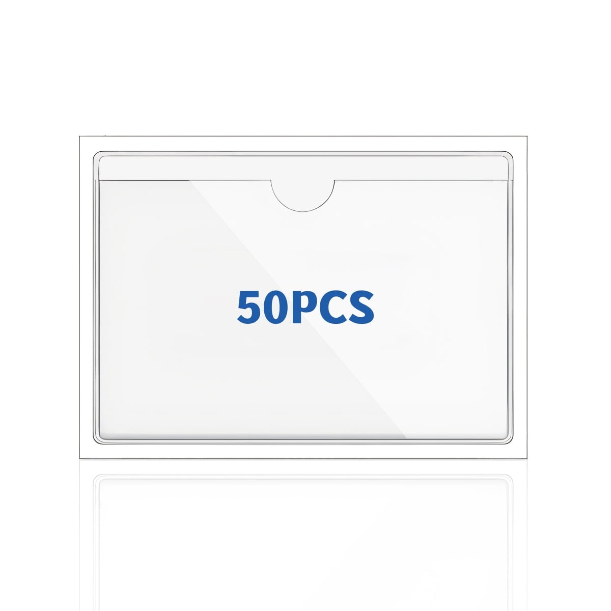 Organize and Protect with Clear Adhesive Index Card Pockets, 3" x 5 ...