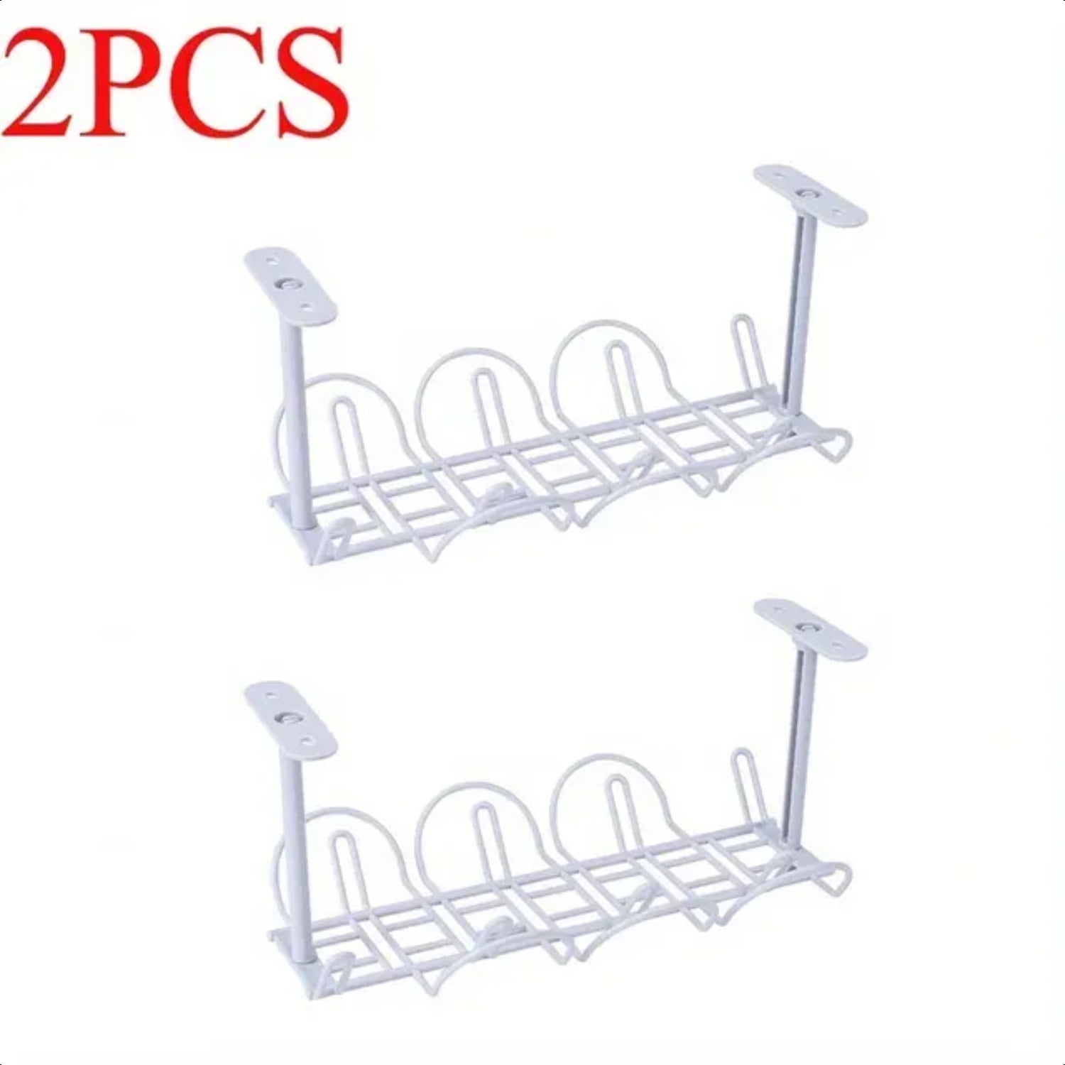 Organize Wires Efficiently with Stylish Desk Cable Management Tray ...