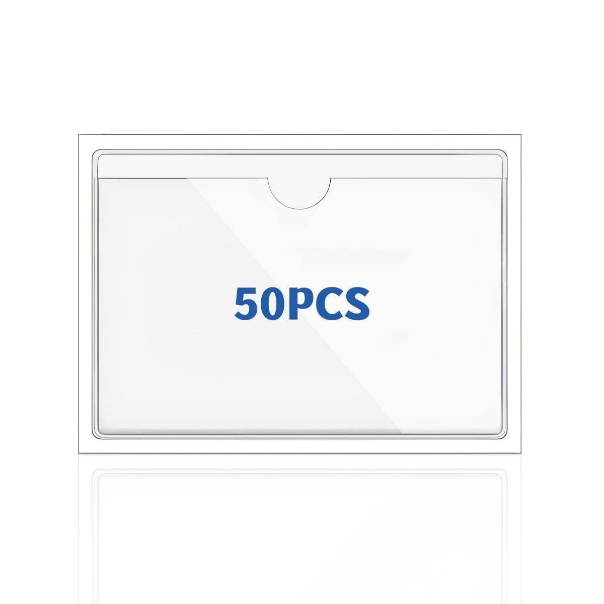 Organize and Protect with Clear Adhesive Index Card Pockets, 3" x 5 ...
