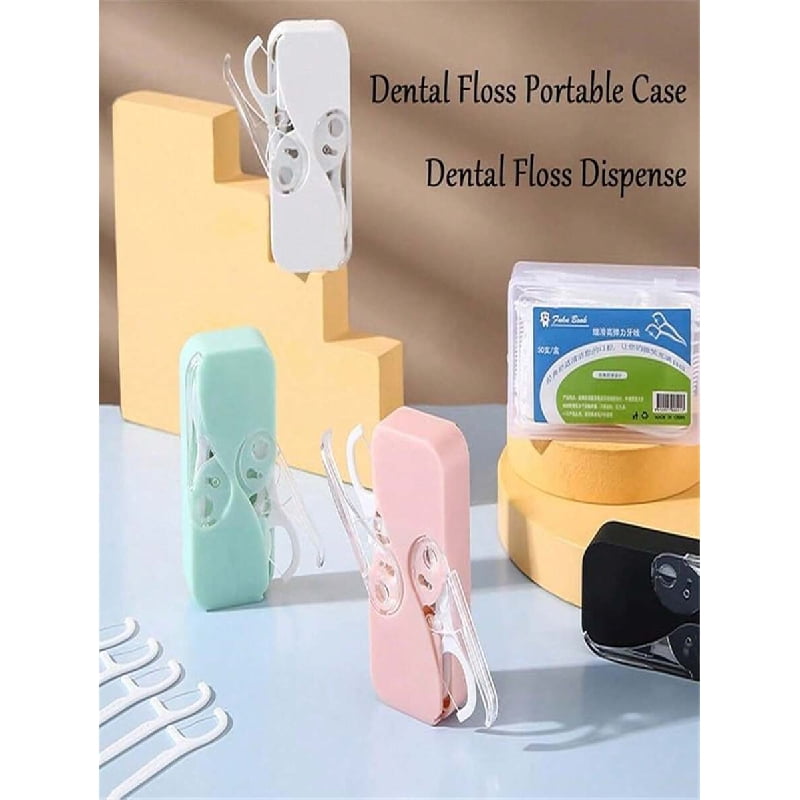 Organized Storage for Tidy Spaces Portable Dental Floss Storage Box ...