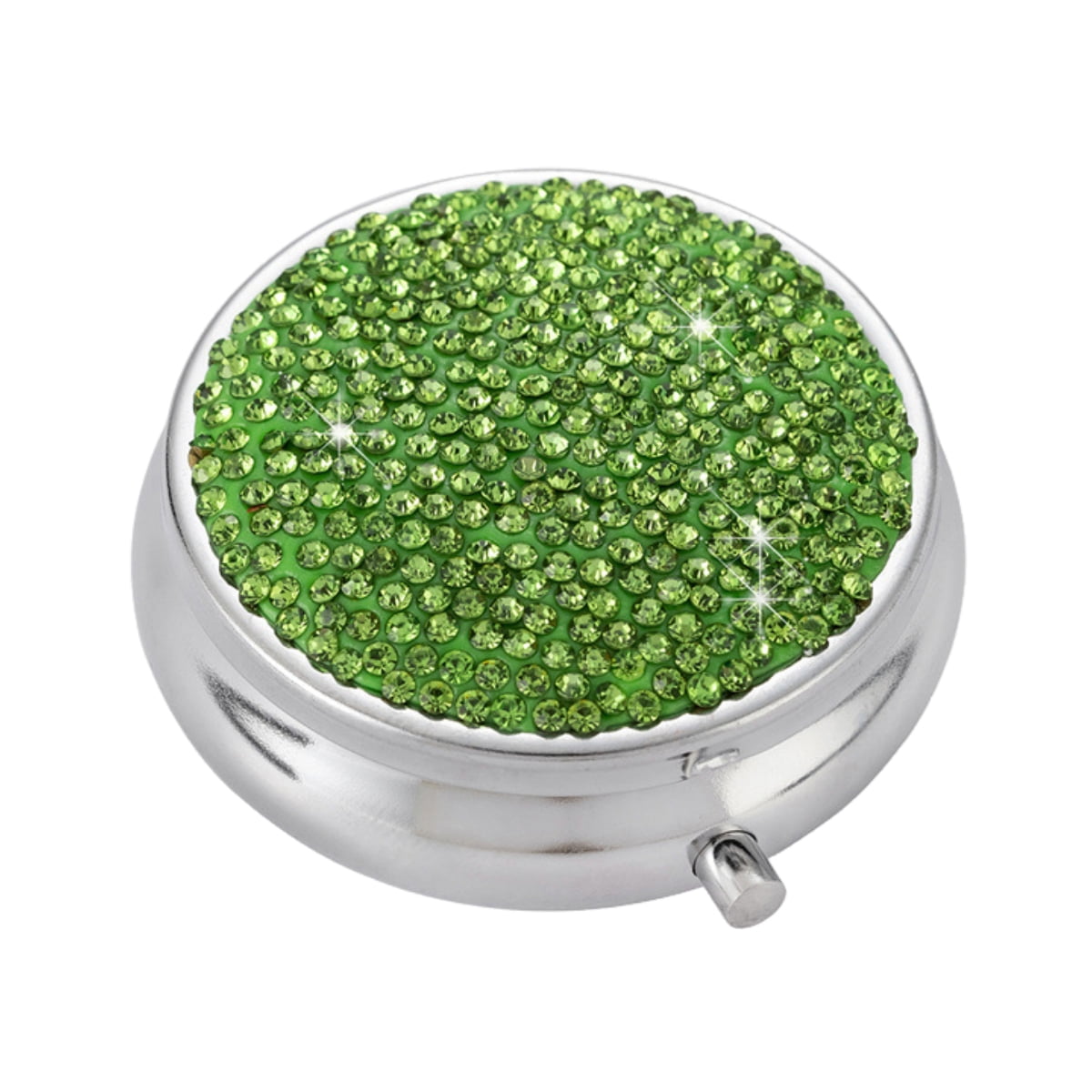 Organizer Box Pocket Pharmacy Bling Travel Pill Case Box For Purse Mini ...