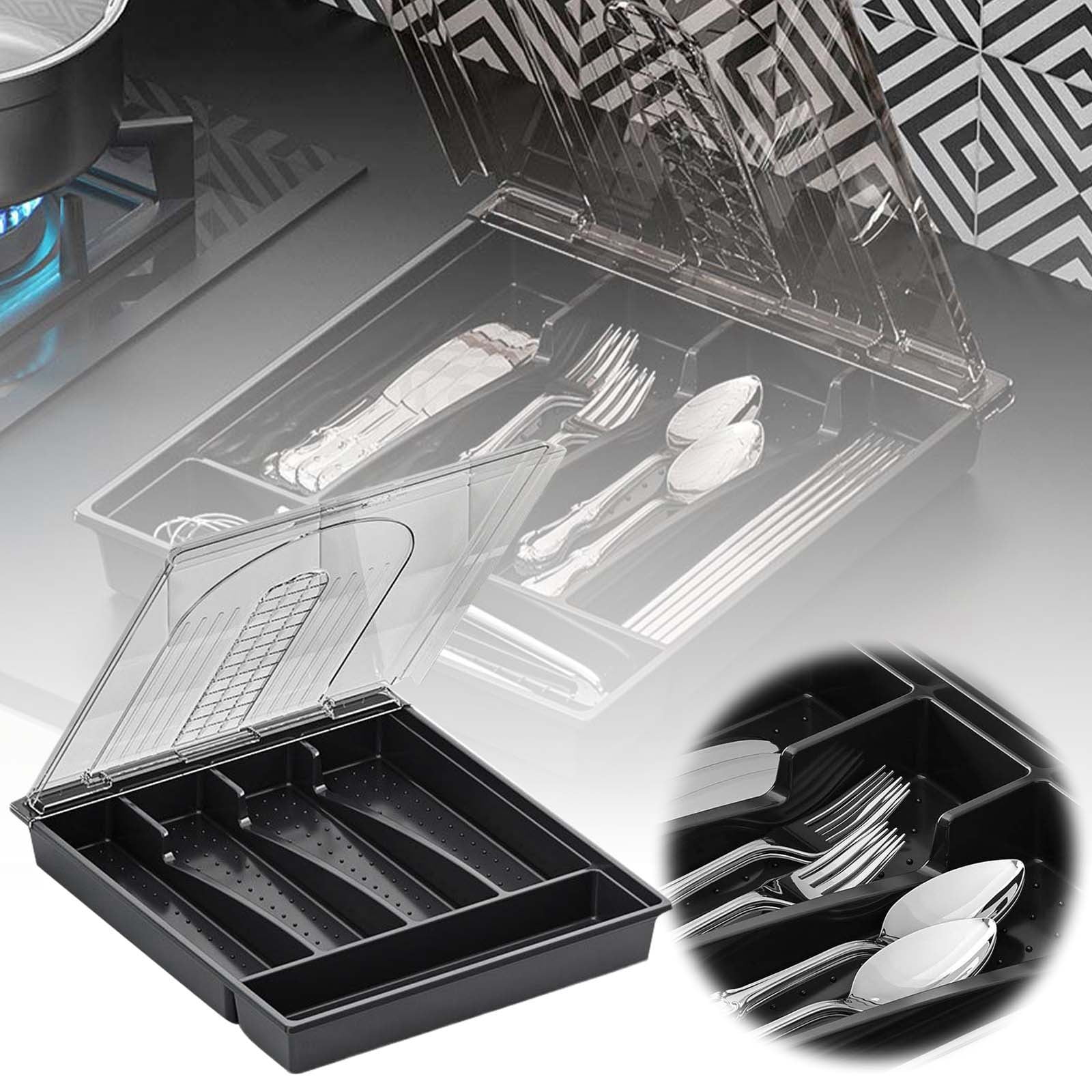 Organizer Containers Cutlery Drawer Organizer Kitchen Drawer Organizer ...