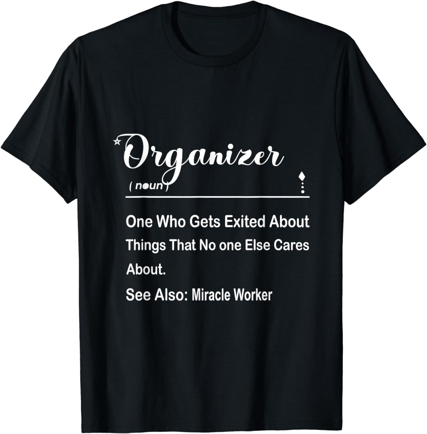Organizer, Definition T-Shirt mens t hirt men，black，women，misfits ...