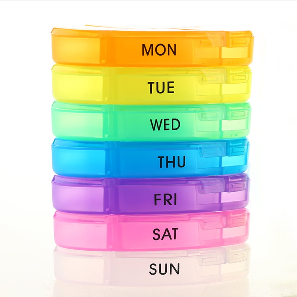 Organizer,Medicine Dispenser Waterproof Box Medicine Dispenser Pill Box ...